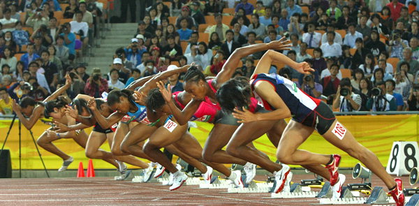 "역시 지터" 女100m 폭주…男800m는 '이변 드라마'