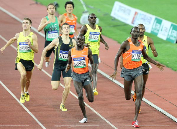 "역시 지터" 女100m 폭주…男800m는 '이변 드라마'