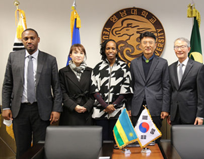 야스민 주한 르완다 대사, 최외출 GSDN 회장 만나 르완다 대학에 새마을학 공유 합의 | 영남일보 - 사람과 지역의 가치를 ...